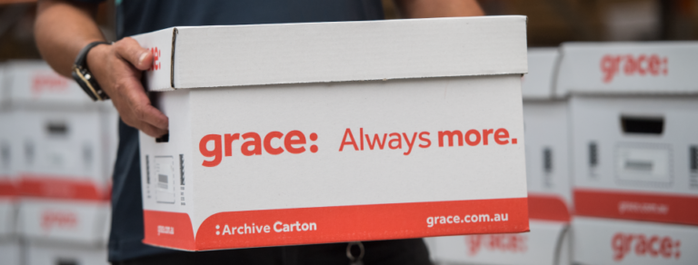 Archive Boxes & Records Storage Cartons | Information Management | Grace
